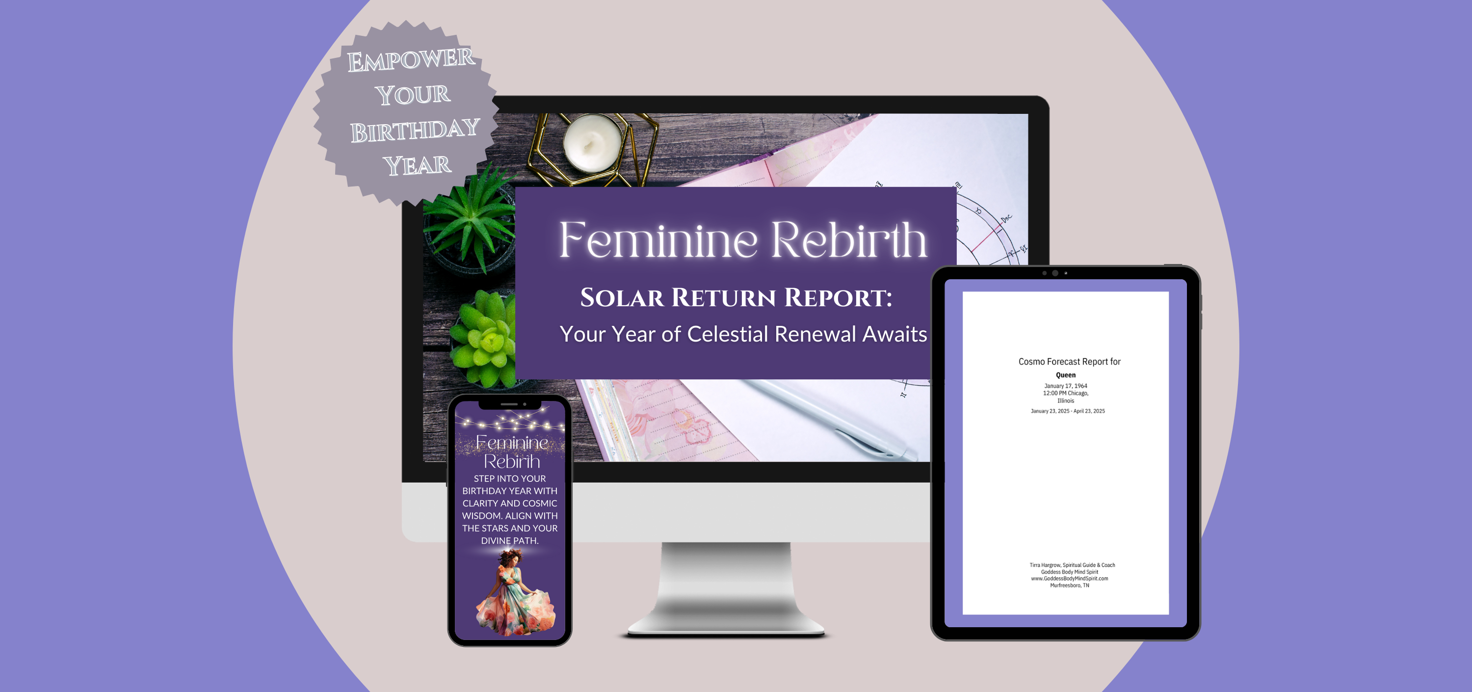 Feminine Rebirth: Solar Return Insights – All Things Goddess Shop